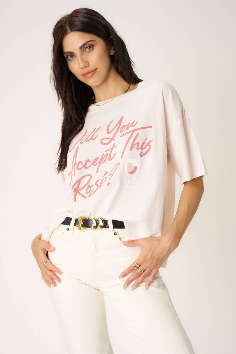 Will You Accept This Rosé Tee – PROJECT SOCIAL T