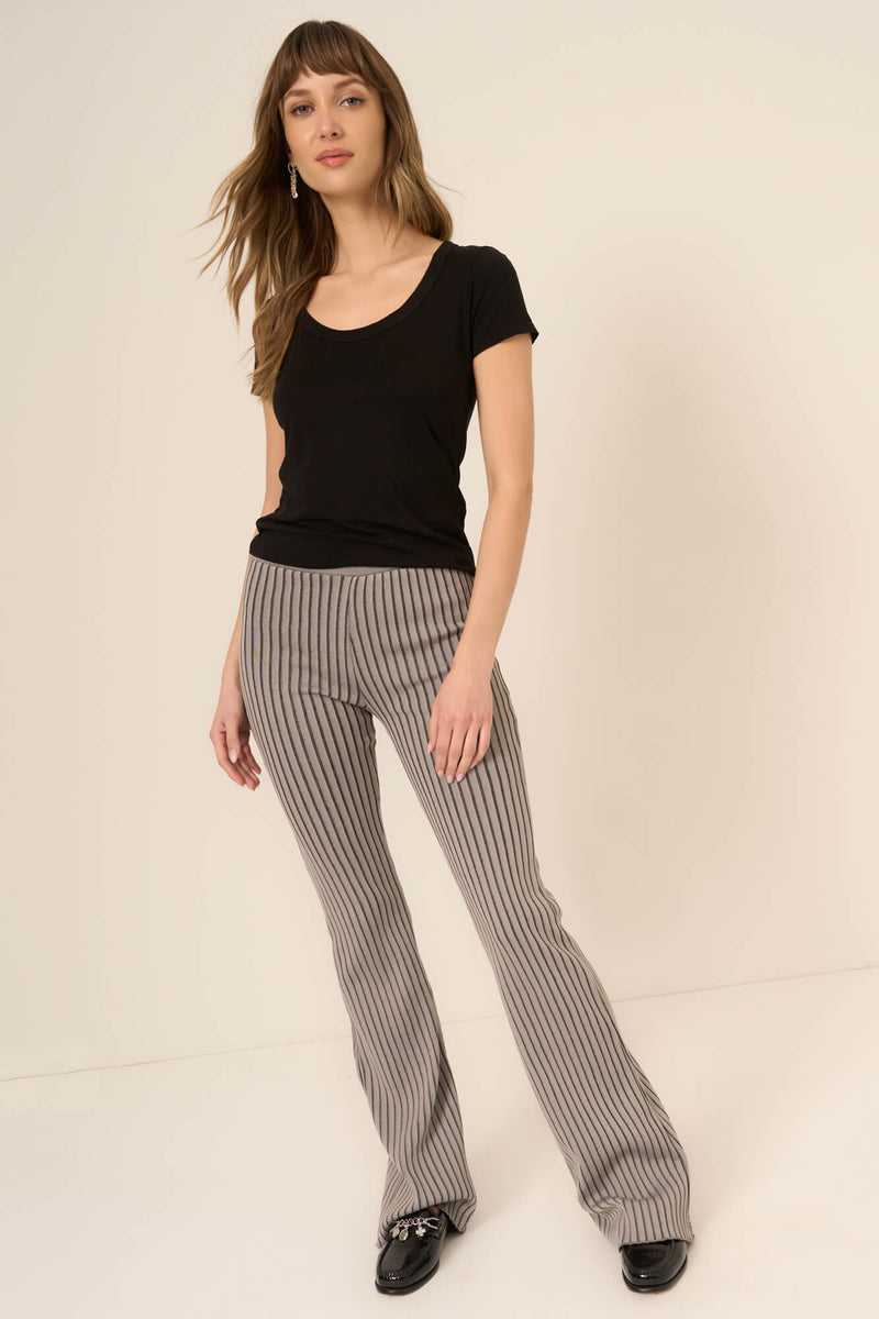 Dixie Scoop Neck Tee - Black – PROJECT SOCIAL T